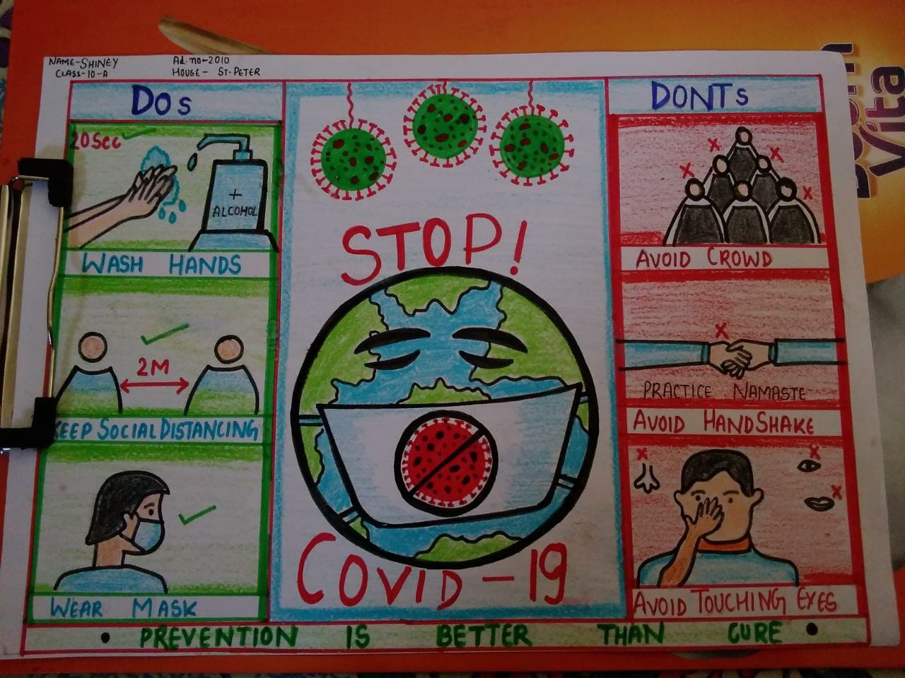 POSTER MAKING COMPETITION 24-10-2020